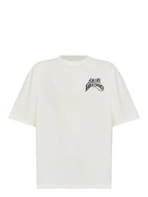 Amiri T-shirt With Logo - Cream