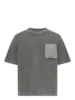 Amiri T-shirt With Logo - Grey