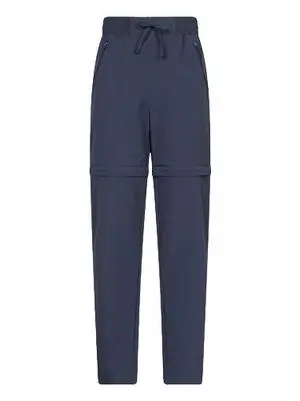 Mountain Warehouse Convertible Zip-off Trekking Pants - Navy