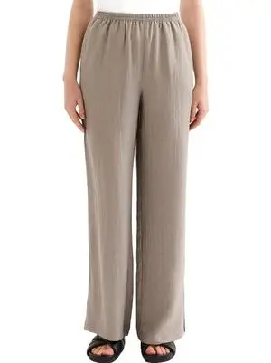 Nude Lucy Juno Wide Leg Pants - Cement