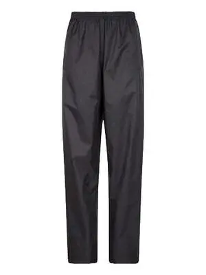 Mountain Warehouse Pakka Waterproof Over Trousers - Black