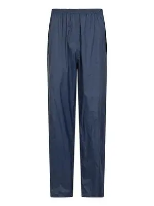 Mountain Warehouse Pakka Waterproof Over Trousers - Navy