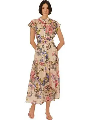 EXQUISE Evelyn Maxi Dress - Multicolor