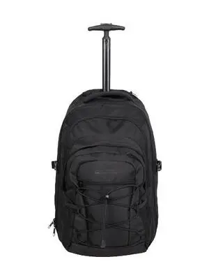 Mountain Warehouse Pioneer Wheeled Backpack - Black