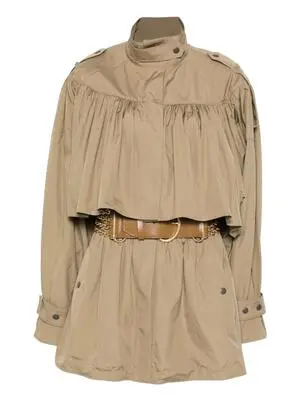 Chloé CHLOE Cotton Trench Coat Multicolor