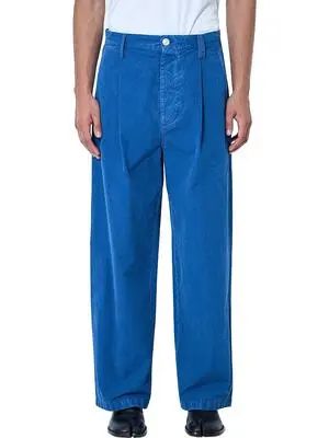 Marni Pleated Wide-leg Trousers - Blue
