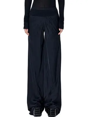 Rick Owens Bias Wide-leg Trousers - Black
