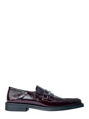 Martine Rose Fold Back Square Toe Loafers - Multicolor