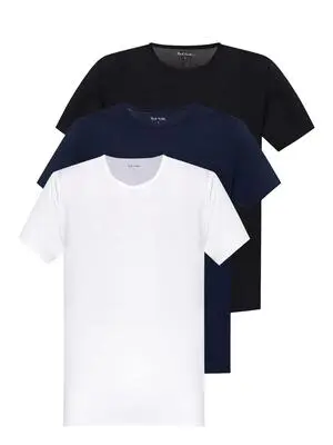 Paul Smith Logo T-shirt -3pack - Multicolor