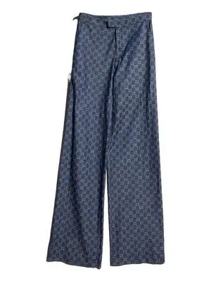 Gucci Monogrammed Trousers - Multicolor