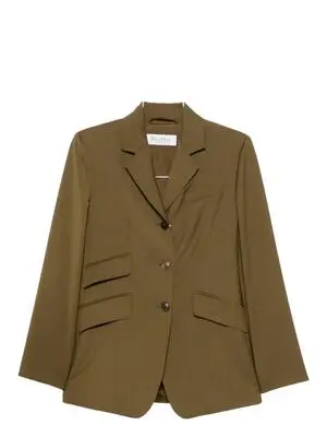 Max Mara Notched Lapel Jacket - Multicolor