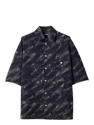 Jacquemus Logo Cotton Shirt - Multicolor