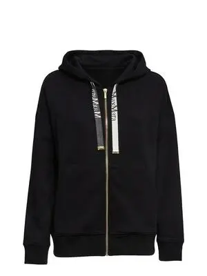 Max Mara Logo Cotton Hoodie - Multicolor