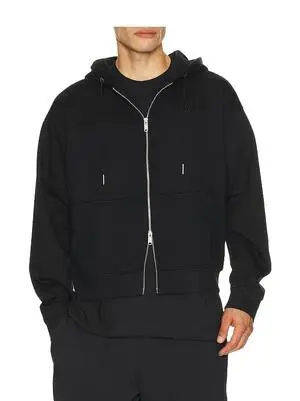 On Club Collective Full Zip Hoodie - Black