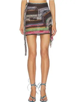 Missoni Knit Pareo Skirt - Multi