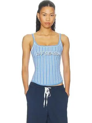 OFF SEASON Corset Top - Blue