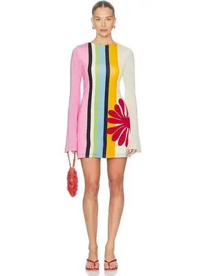 CALA DE LA CRUZ Maisha Dress - Multi