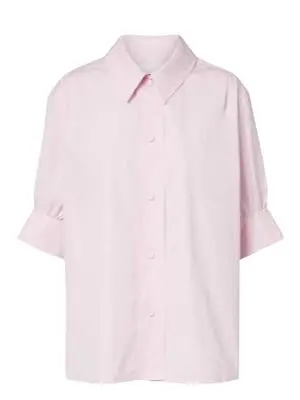 JIL SANDER Cotton Shirt With Classic Collar - White