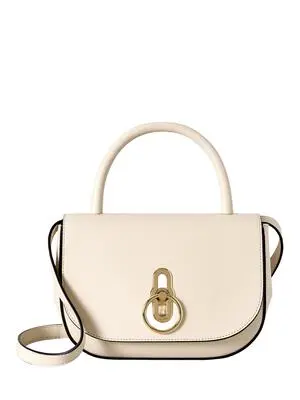 Mulberry Small Leather Amberley Top-handle Bag - Neutral
