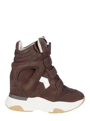 Isabel Marant Étoile Balskee Mini Wedge Sneakers - Marrone