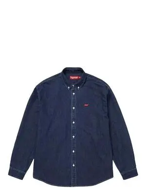 Supreme Small Box Denim Shirt - Indigo