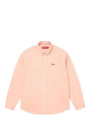 Supreme Ss26 Small Box Denim Shirt - Pale Pink