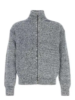 FERRAGAMO Salvatore Two-Tone Cotton Blend Cardigan Multicolor