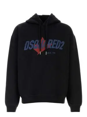 Dsquared2 Cotton Sweatshirt - Black