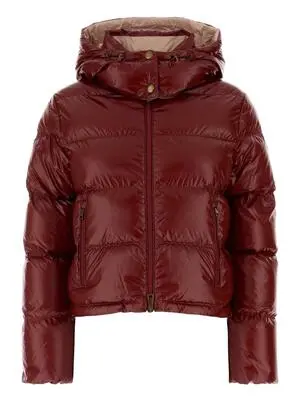 Moncler Nylon Niveole Down Jacket - Red