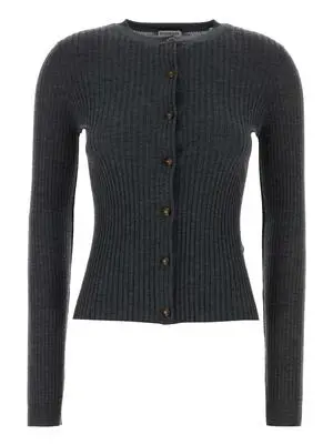 Burberry Cashmere Cardigan - Gray