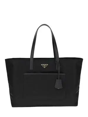 Prada Nylon Tote Bag - Black