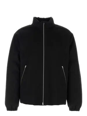 JIL SANDER Wool Down Jacket - Black