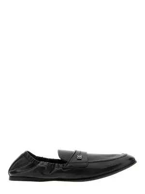 Dolce & Gabbana Leather Loafers - Black