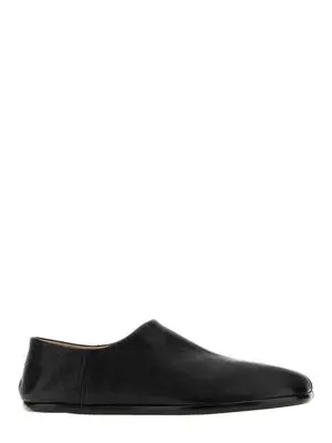 MAISON MARGIELA Leather Tabi Loafers - Black
