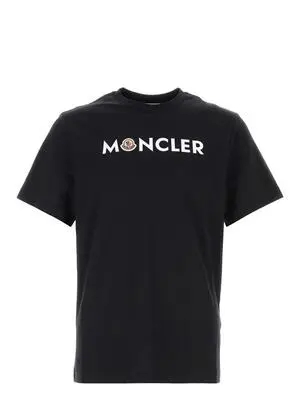 Moncler Cotton T-shirt - Black