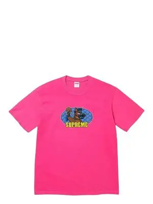 Supreme Ss26 Leash T-shirt - Fuchsia