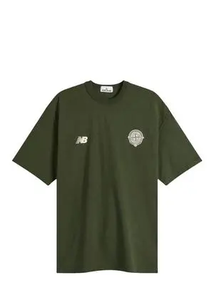 Stone Island X New Balance Shortsleeve T-shirt - Juniper