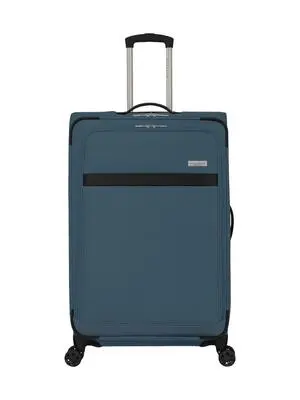 WALLYBAGS Stratford Softside Checked Spinner Luggage - Teal