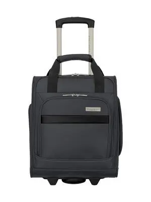 WALLYBAGS WallyBags Stratford Softside 16" Underseat Carry On Luggage Graphite