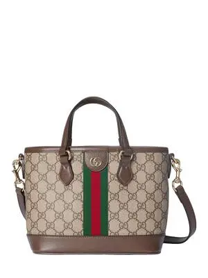 Gucci Ophidia Small Tote Bag - Beige/dark Brown