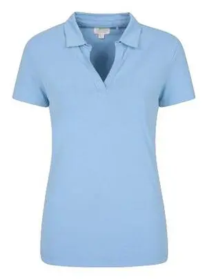 Mountain Warehouse Uv Protection Polo Shirt - Blue