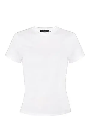 Theory Short-sleeved Logo T-shirt - White
