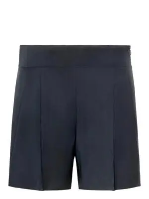 Max Mara Pleated Tailored Shorts - Black