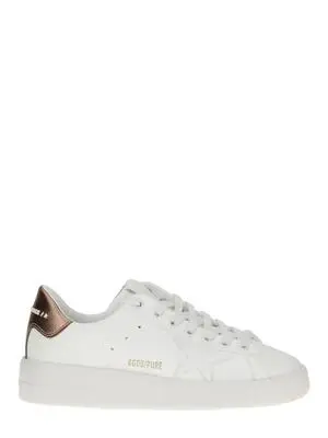 GOLDEN GOOSE Golden Goose Pure Star Leather Sneakers White