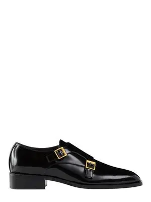 GIUSEPPE ZANOTTI Donnie Double Monk Strap Shoes - Black