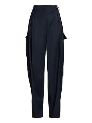 CARACTÈRE Twill Cargo Pants - Blue