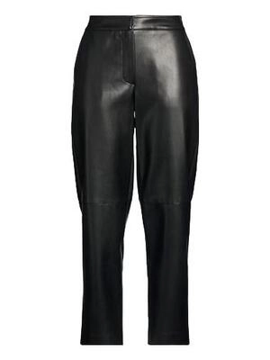 Alpha Studio Tapered Polyester Blend Pants - Black
