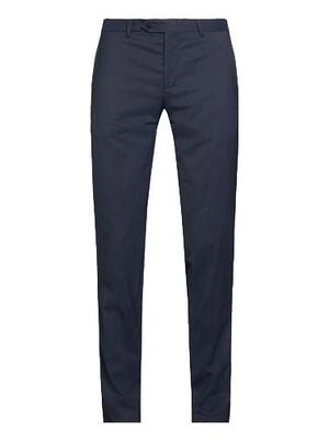 TOMBOLINI Midnight Virgin Wool Blend Tailored Pants - Blue