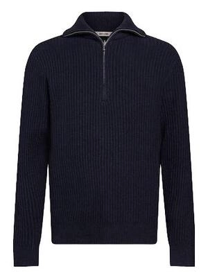 ONLY & SONS Turtleneck Size Cotton, Polyester, Elastane, Wool - Blue