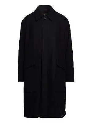 SEALUP Single-breasted Wool And Polyester Coat - Blue